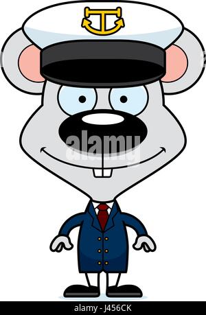 A cartoon boat captain mouse smiling Stock Vector Image & Art - Alamy