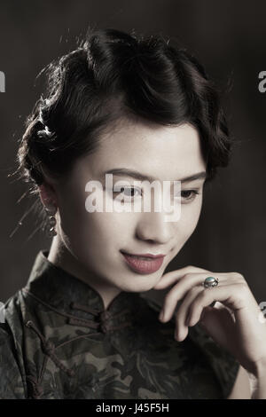 Classical temperament beauty Stock Photo - Alamy