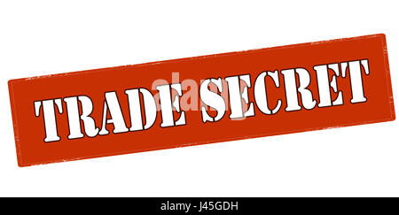 Stamp with text trade secret inside, vector illustration Stock Photo ...