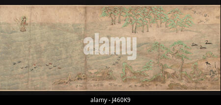 Obusuma Saburo emaki - part 14 Stock Photo - Alamy