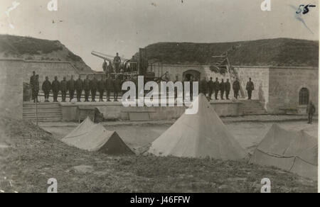 Ottoman fortification and redoubt of the Dardanelles Fortified Area ...