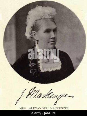 Mrs Alexander Mackenzie Stock Photo - Alamy
