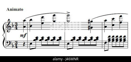 Opening of Abegg Variations Stock Photo - Alamy