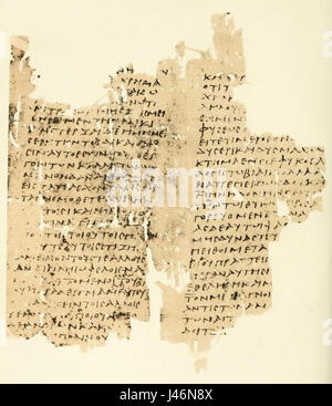 Papyrus 23 is an ancient Egyptian document that contains a portion of ...
