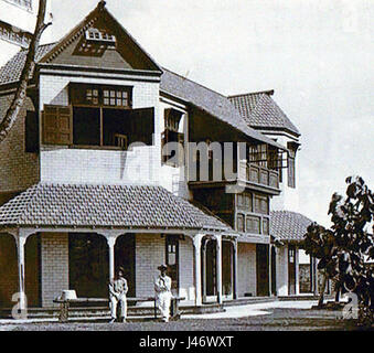 Oceania House, isole Cocos Stock Photo - Alamy