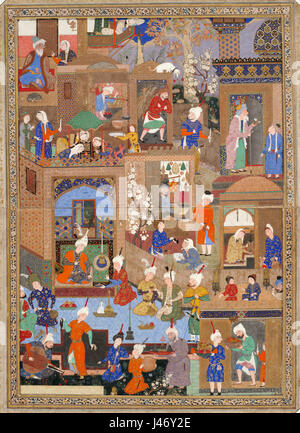 Mir Sayyid Ali was a prominent Persian miniature painter during the ...