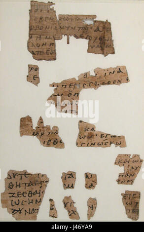 'Papyrus 44' is an ancient Egyptian papyrus scroll housed in the ...