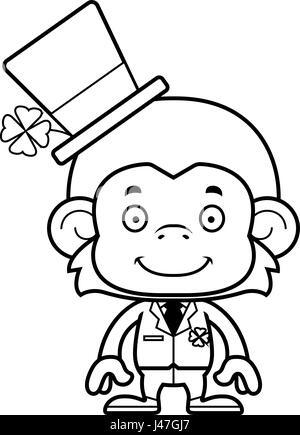 A cartoon Irish monkey smiling Stock Vector Image & Art - Alamy