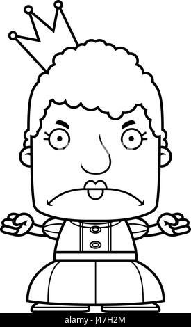 A cartoon princess woman looking angry Stock Vector Image & Art - Alamy