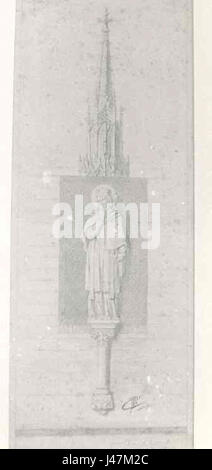 Statue (19th century) of Saint Anthony of Padua holding baby Jesus ...