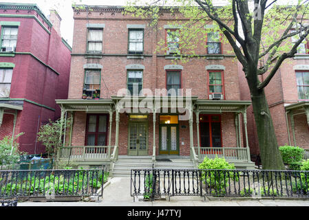 House on Astor Row. Astor Row is the name given to 28 row houses on the ...