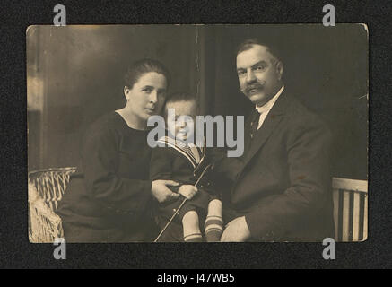 Milan and Maria and their son Hristo Matov Stock Photo - Alamy