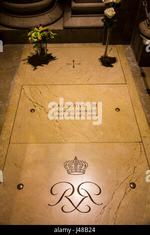 Burial vault of Princess Grace (Kelly) Grimaldi of Monaco, in Monaco ...