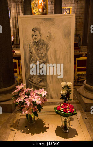 The grave of Grace Kelly ( Princess Grace of Monaco ); St. Nicholas ...