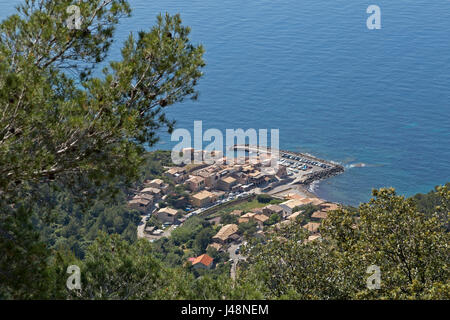Coast at Port de Valldemossa, Majorca, Spain Stock Photo - Alamy