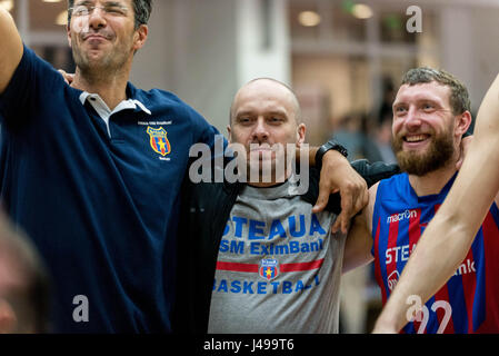 May 8, 2017: Virgil Stanescu the president of Steaua CSM EximBank ...