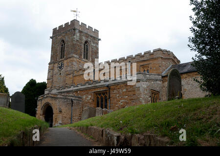 St. Mary and All Saints Church, Holcot, Northamptonshire, England, UK ...