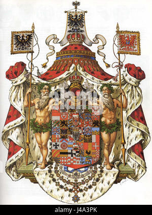 Preussen - coat of arms (1871 Stock Photo - Alamy