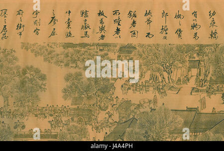 The Qingming Shanghe Tu, or 'Along the River During the Qingming ...