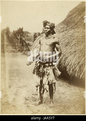 Richard Buchta - Portrait of a Zande witchdoctor Stock Photo - Alamy