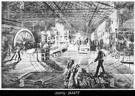 A steel blooming mill Stock Photo - Alamy