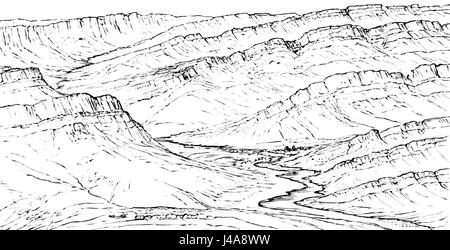 An anaclinal valley Stock Photo - Alamy