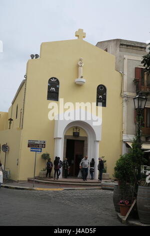 There is a lot of nice small churches in capital of Lipari island ...