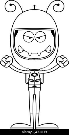 A cartoon astronaut ant looking angry Stock Vector Image & Art - Alamy