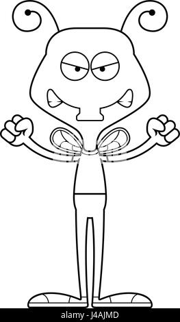 A cartoon illustration of a fly looking angry Stock Vector Image & Art ...