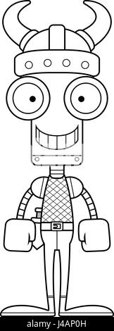 A cartoon Viking robot smiling Stock Vector Image & Art - Alamy