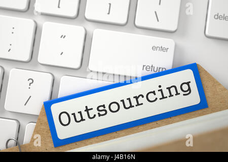 Business and economy concept. A business card with the inscription ...