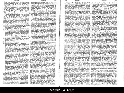 Pauly-Wissowa III,1, 0731 Stock Photo - Alamy