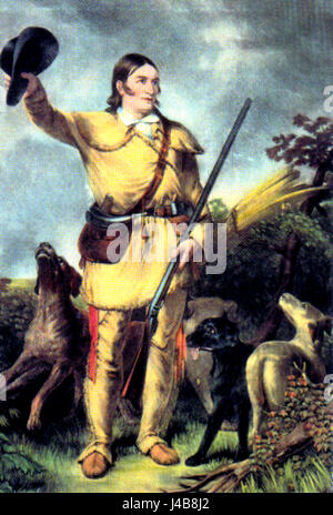 Davy Crockett, a famous frontiersman, politician, and soldier, became a ...