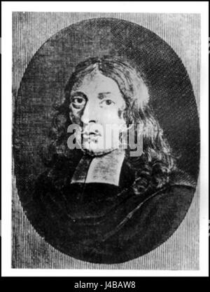 RICHARD LOWER (1631-1691) English physician painted by Flemish artist ...