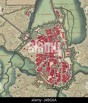 The 'Plan de Gand' from 1678 provides a detailed map of the city of ...