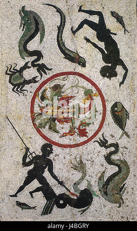 The House of Menander in Pompeii includes a Caldarium, or hot bath, an ...