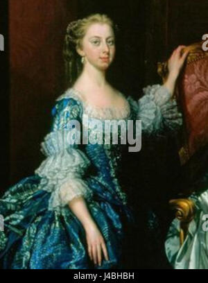 Princess Augusta of Great Britain Stock Photo - Alamy
