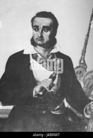 This portrait of Robert Surcouf, a famous French privateer, showcases ...
