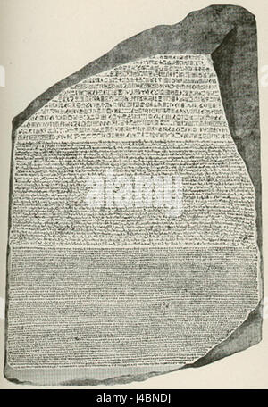 an illustration of the Rosetta Stone Stock Photo: 21753370 - Alamy