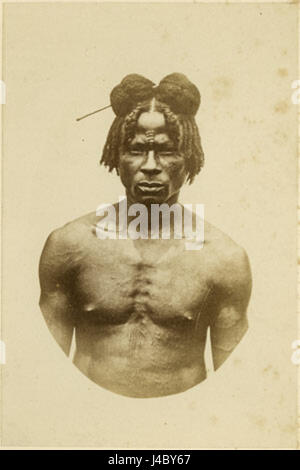 Portrait of a Zande man by Richard Buchta, showcasing traditional ...