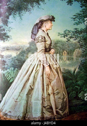A portrait depicting the royal family, likely created by an artist ...