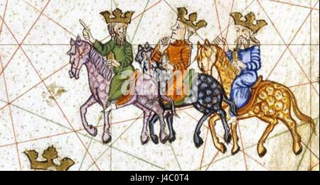 The three biblical magi kings Stock Photo - Alamy