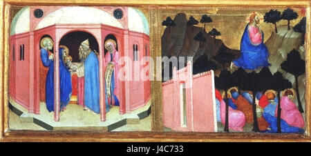 Prato Polyptych, Presentation of Jesus at the Temple, Jesus in ...