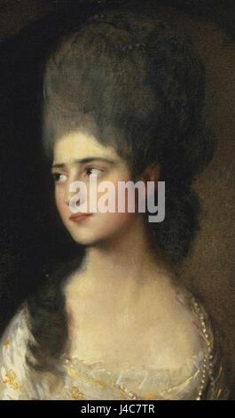 Thomas Gainsborough - Portrait of Miss Elizabeth Linley - E1924-4-13 ...