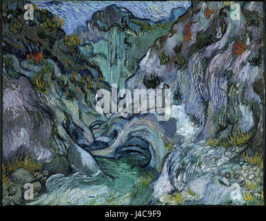 Ravine - Vincent van Gogh Stock Photo - Alamy