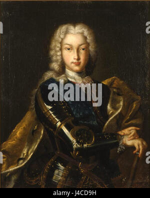This portrait of Peter II of Russia, created by an anonymous artist in ...