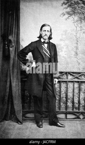 Portraits-Ludwig Bickell-nach 1859 Stock Photo - Alamy