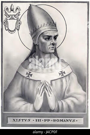 Pope Sixtus Iii Stock Photo - Alamy
