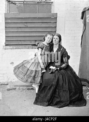 Rose O'Neal Greenhow. American Confederate spy. Photographed c.1855-65 ...