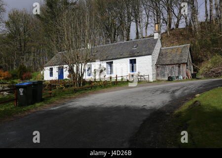 Cottage Netherton Scotland April 2017 Stock Photo - Alamy